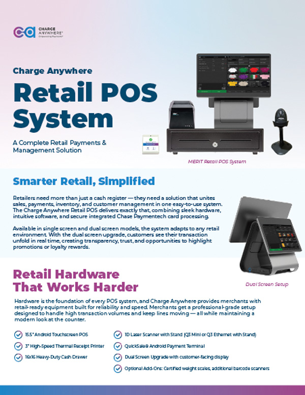 Retail POS Solutions Built for Growth | CHARGE Anywhere